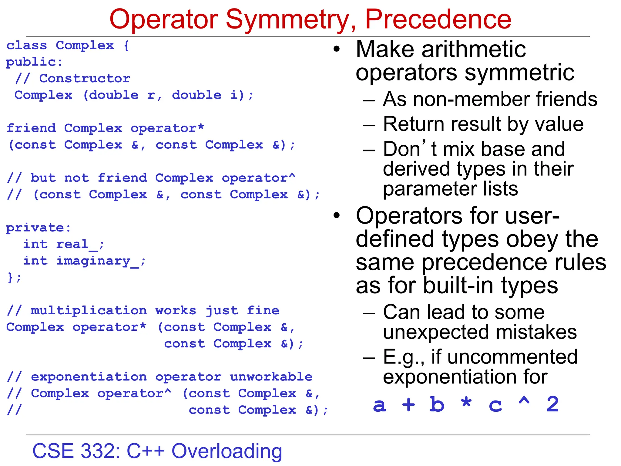 C Overloading Ppt