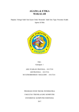 Cover makalah | DOCX