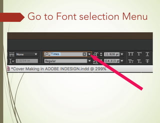 Cover Making in Adobe Indesign CC | PDF