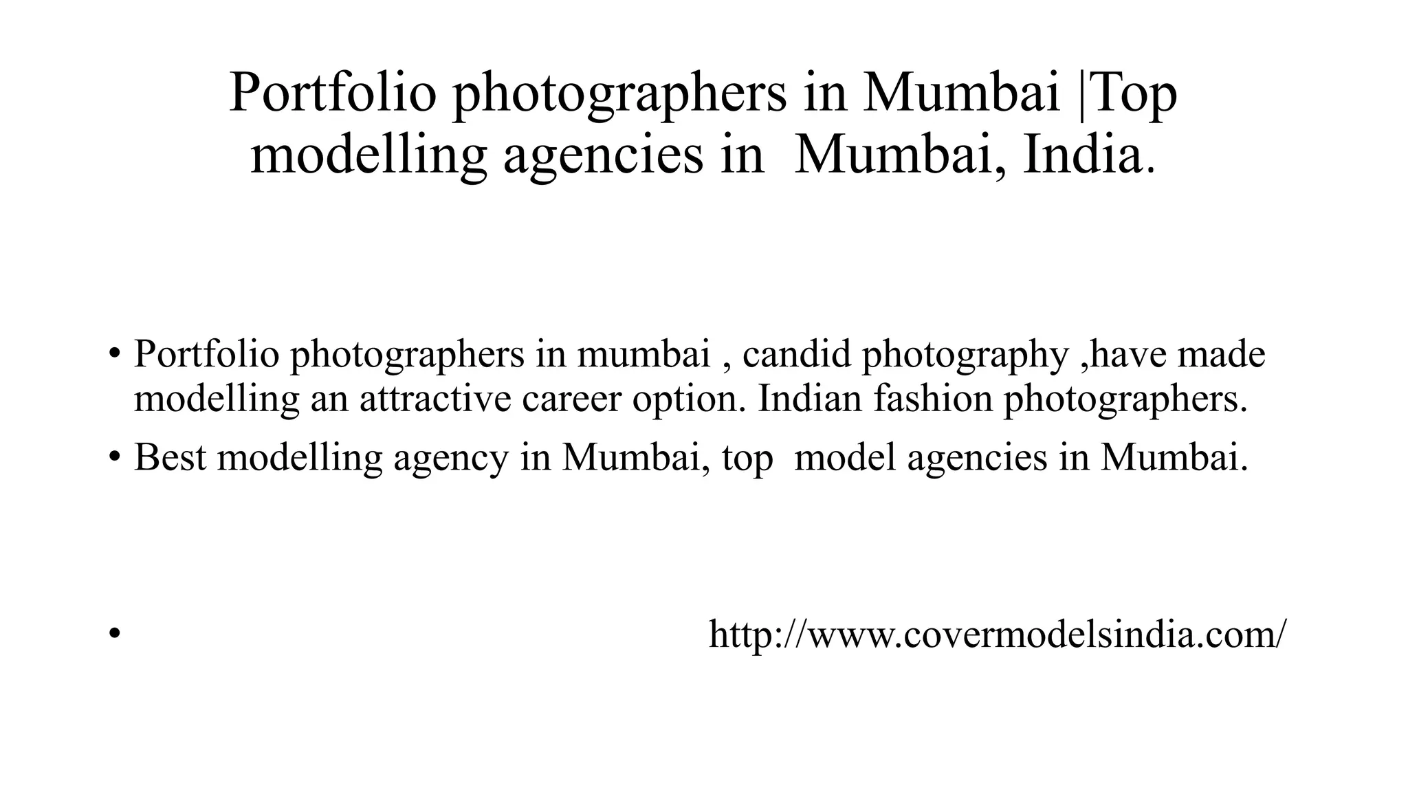Covermodelsindia ppt | PPTX