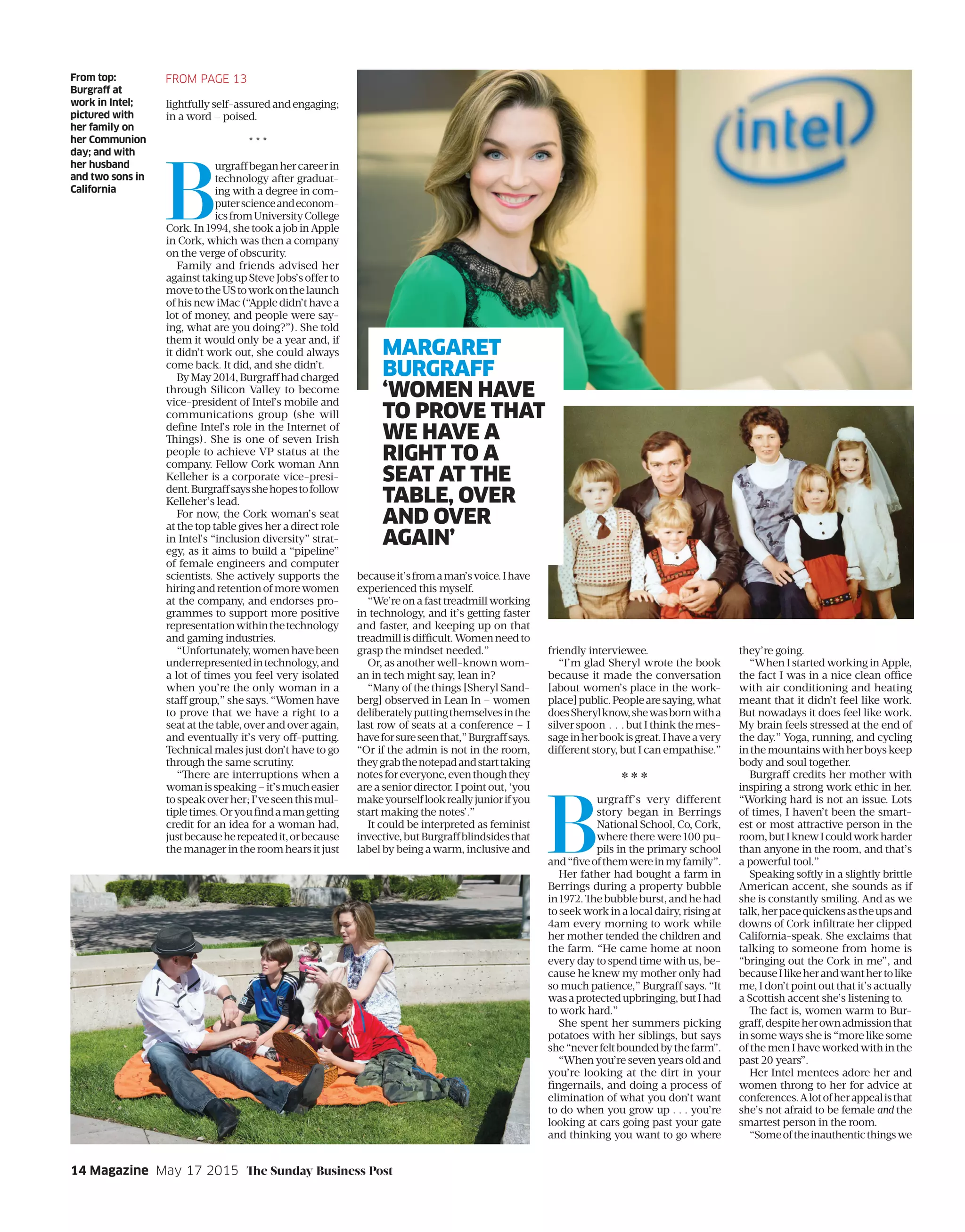 Cover of tomorrow's sunday business | PDF