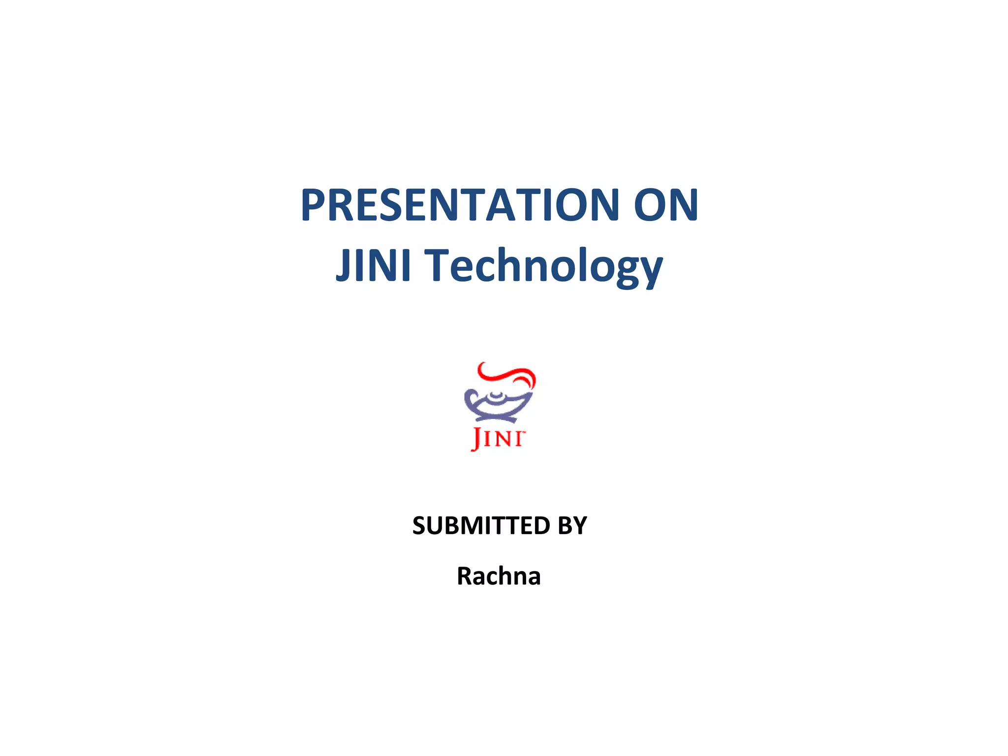 JINI Technology | PPT
