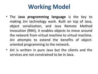JINI Technology | PPT