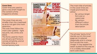 Cover Page Analysis | PPT