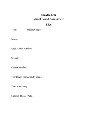 Cover page critique | DOCX