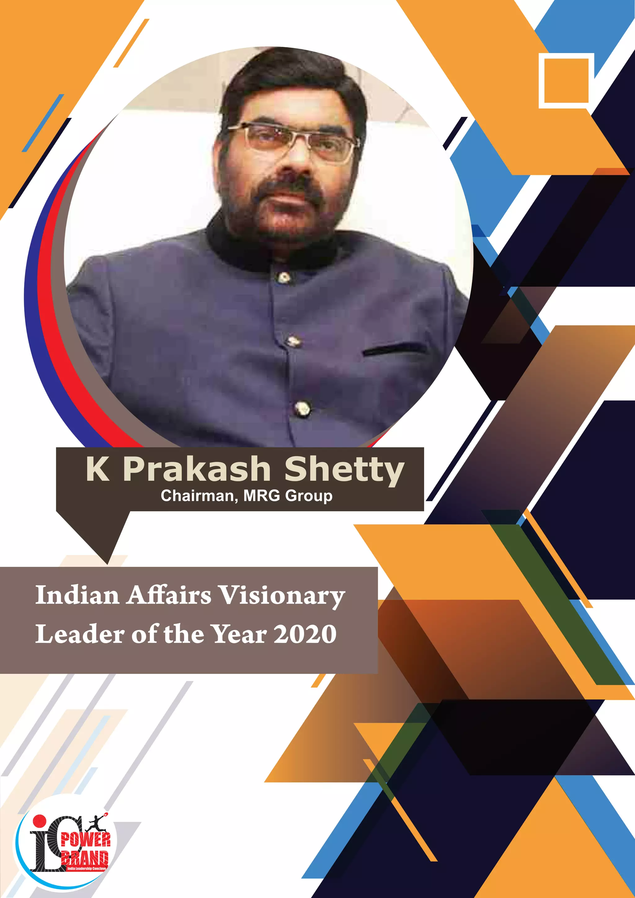 Philanthropist-Entrepreneur K Prakash Shetty Honoured with prestigious ...