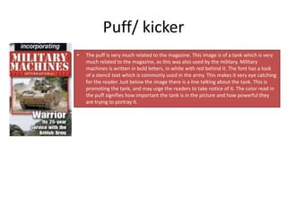 Magazine Cover Page Analysis | PPTX