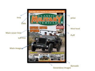 magazine cover page analysis | PPT