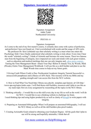 Cover Page For Essay Apa | PDF