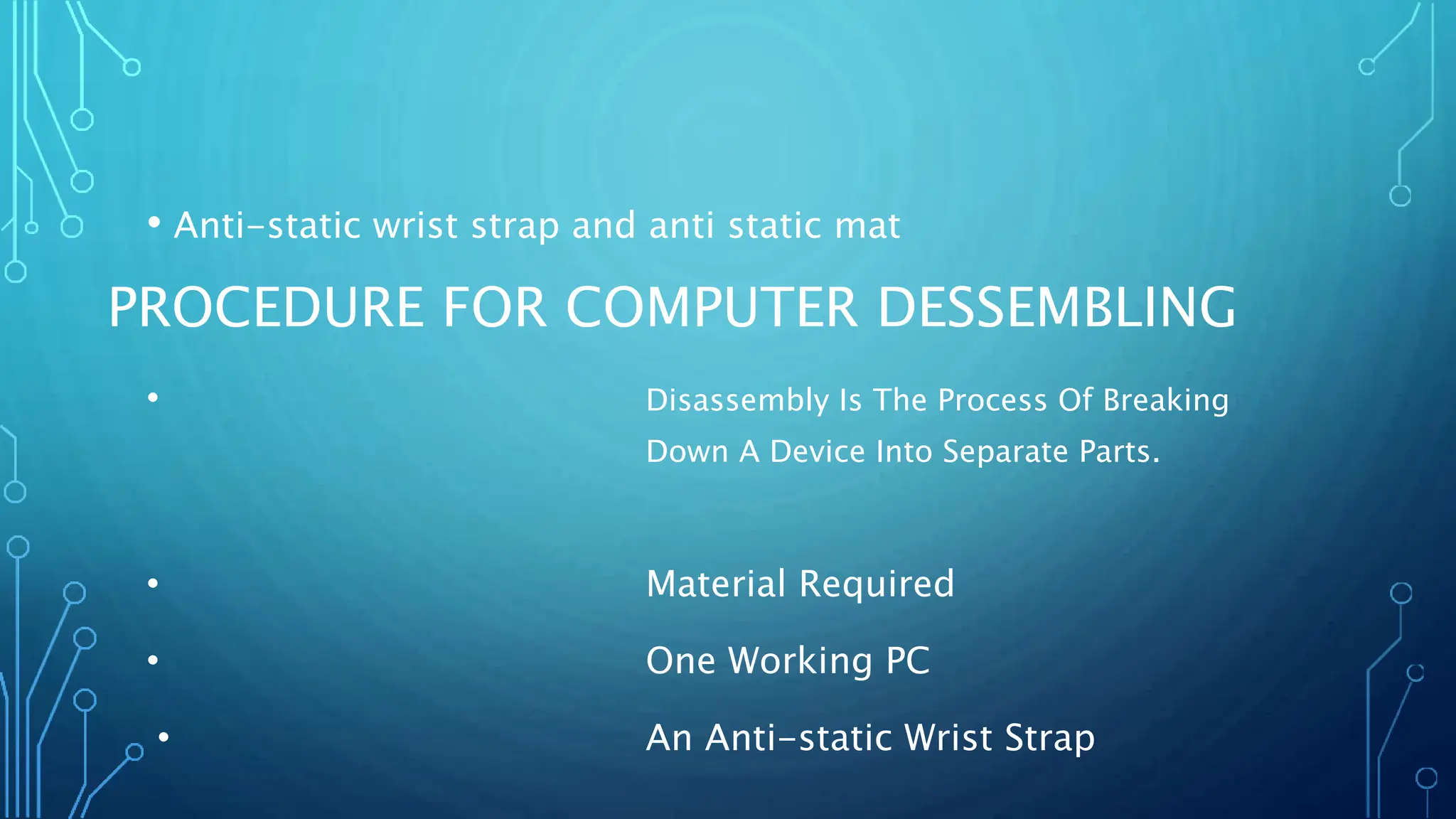 Assembling and Deassembling of a Central Processing Unit | DOCX