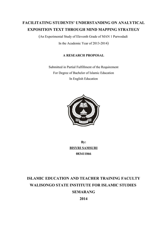 Cover proposal | DOC