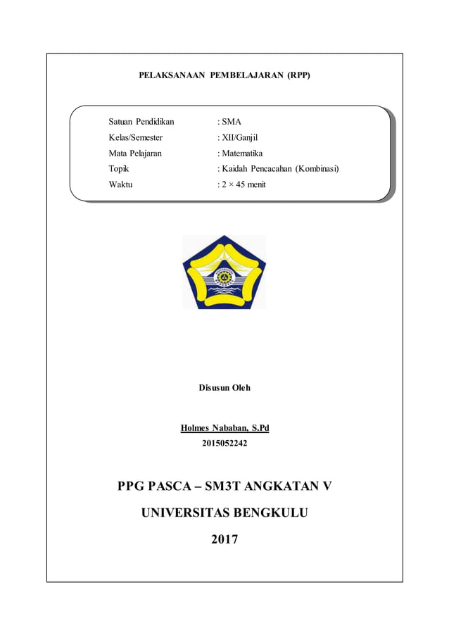 Cover rpp | DOCX
