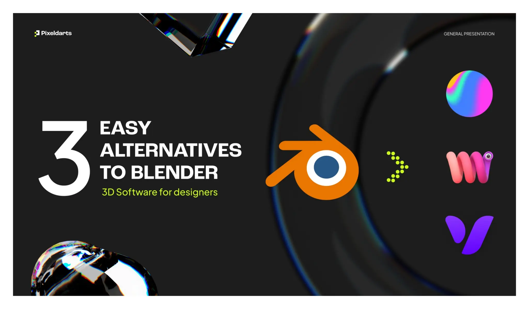 3 Easy alternatives to Blender 3D Software for designers | PPT