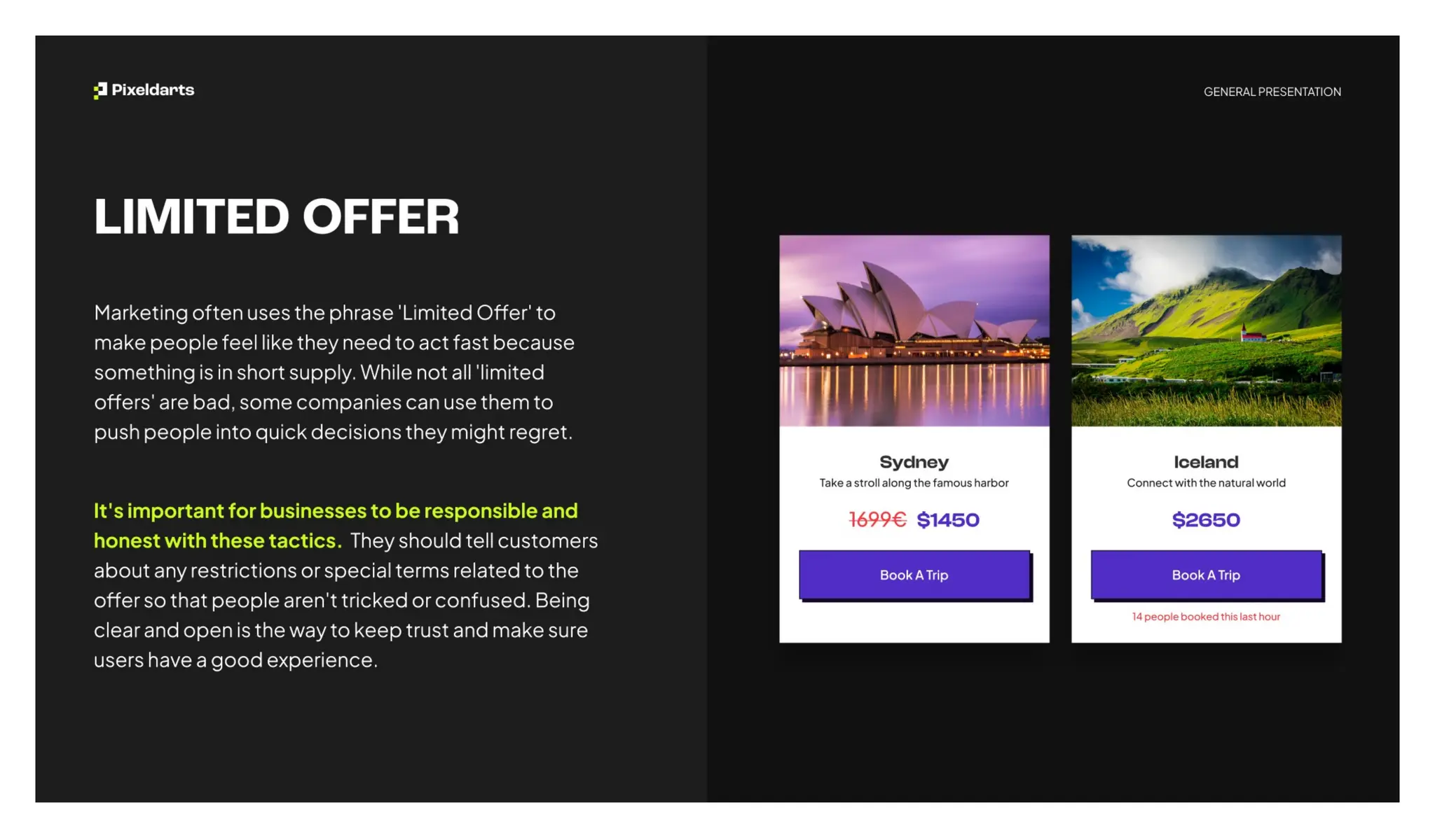 3 Dark Design Templates | PPT