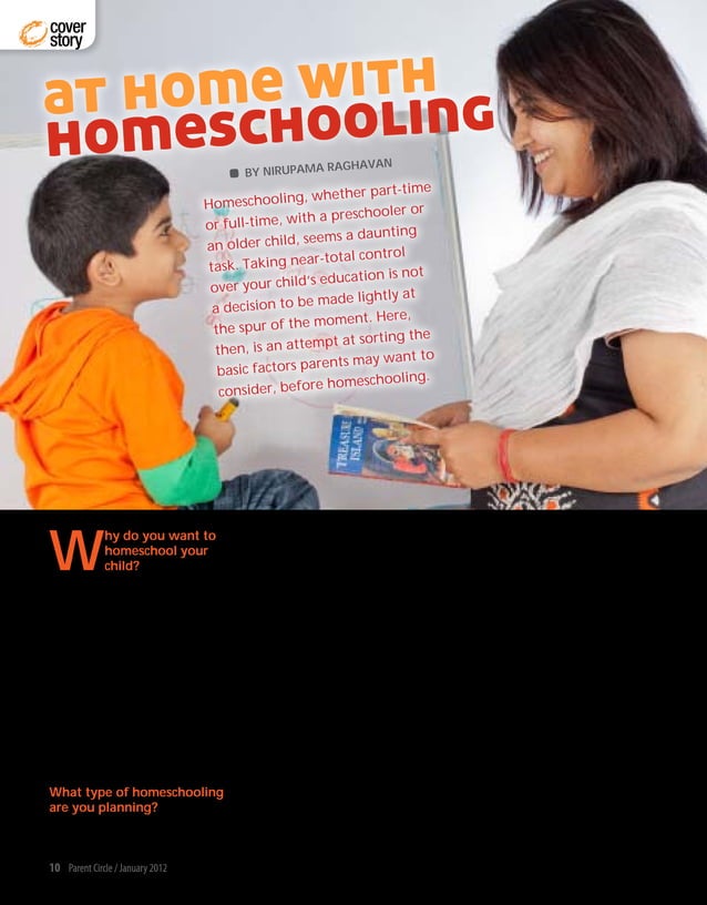 At Home with Homeschooling | PDF