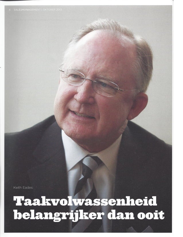 Solution Selling 2.0 interview met Keith Eades in Sales Management ...