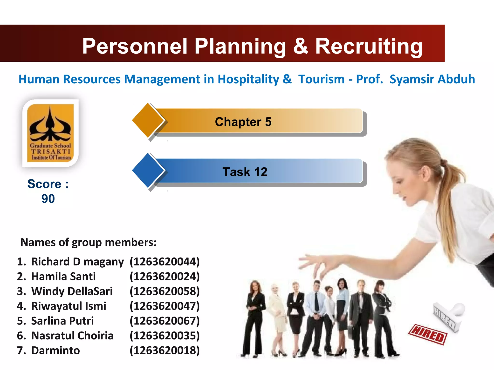 Cover task 12 - chapter 5 | PPT