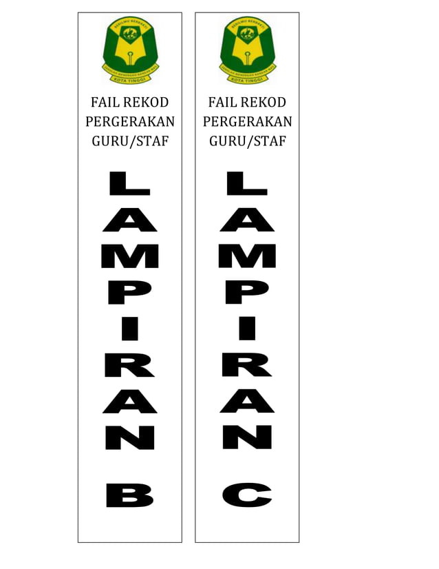 Cover tepi fail | DOCX