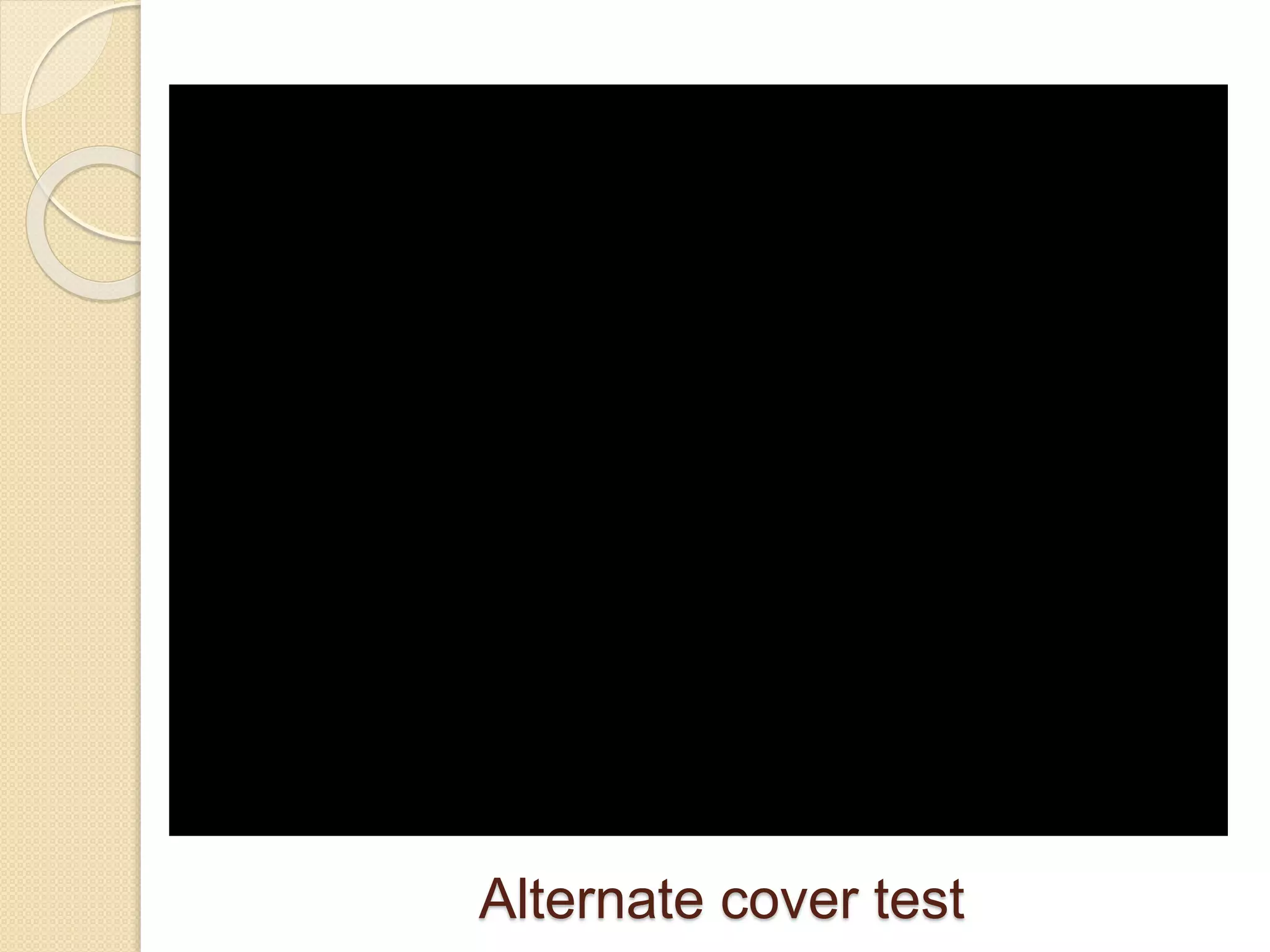 Cover tests | PPTX