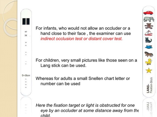 Cover tests | PPTX | Eye and Vision Conditions | Diseases and Conditions