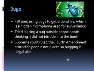 Covert government surveillance | PPSX