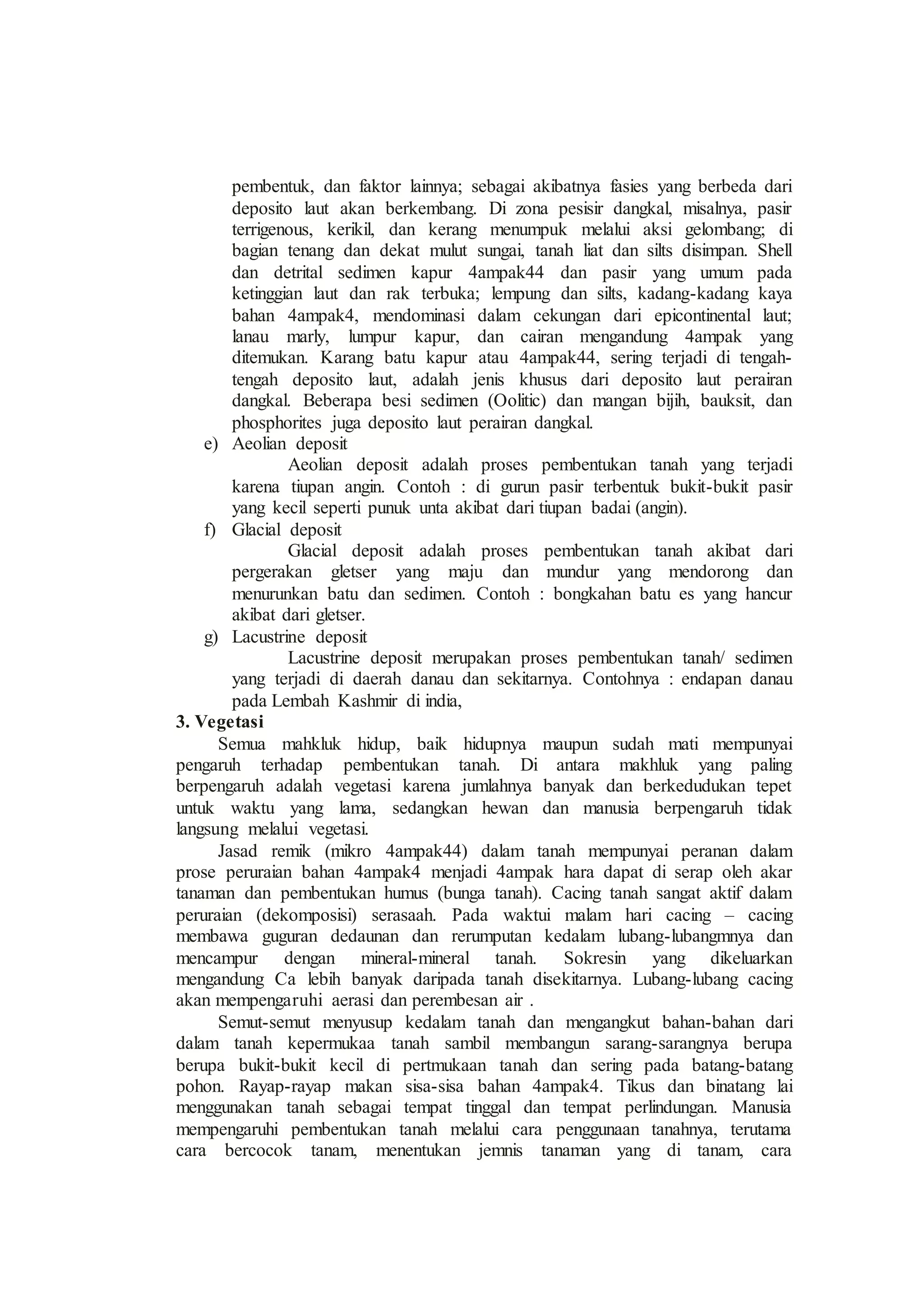 Tugas Geologi dan Ilmu Tanah | DOCX