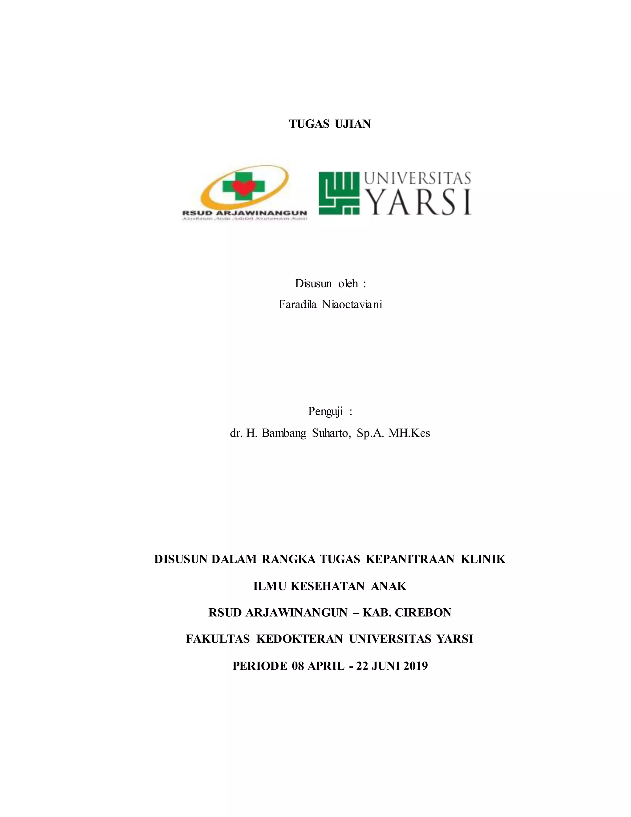 Cover tugas ujian | PDF