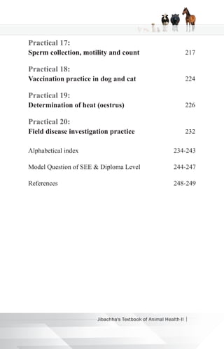 Jibachha's Textbook of Animal Health Volume-II | PDF