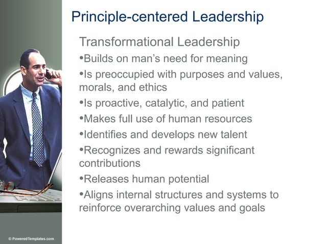 Principle-Centered Leadership by Covey | PPT