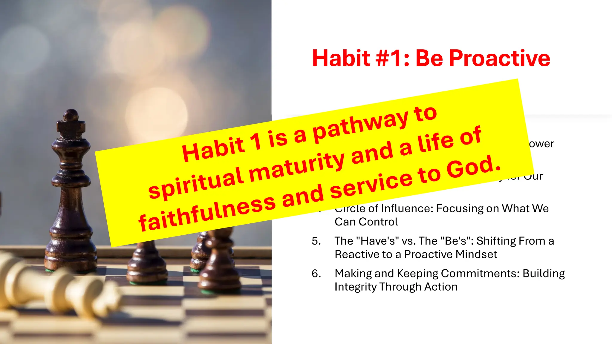 7 Habits for Faithful Living: A Christian's Guide to Covey's Principles ...