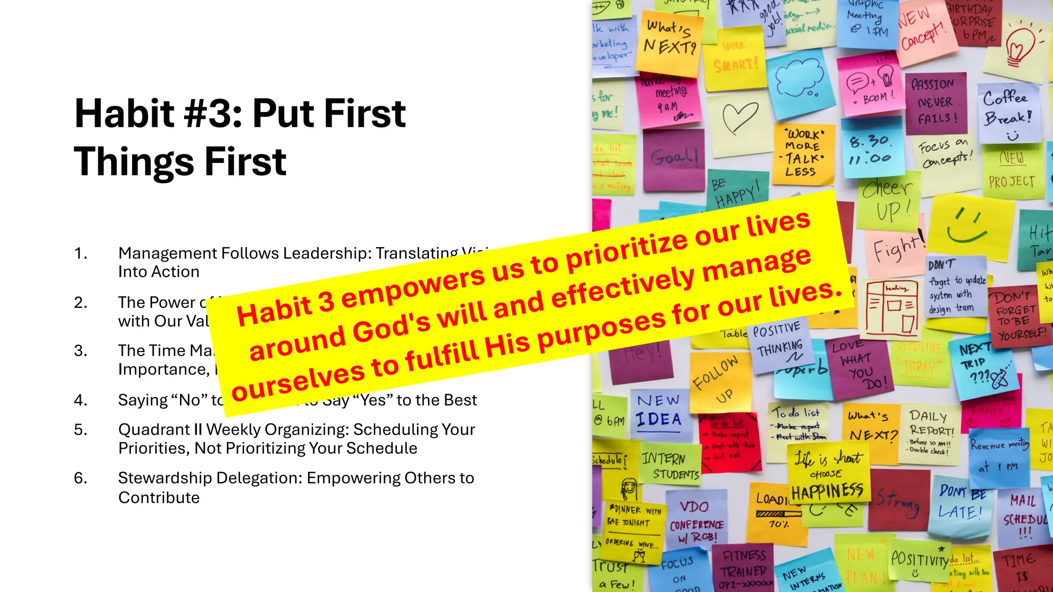 7 Habits for Faithful Living: A Christian's Guide to Covey's Principles ...