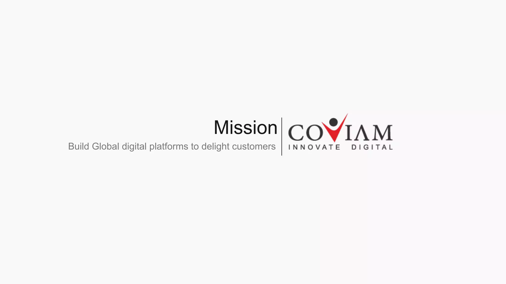 Coviam Vision, Mission and Values | PPT