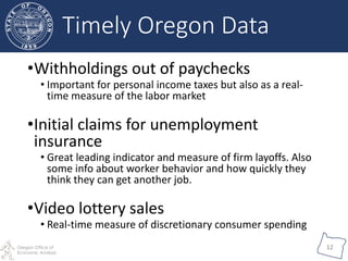 COVID-19 and Oregon's Economy March 2020 | PDF