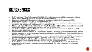 Current knowledge on COVID-19 and thyroid function | PPT