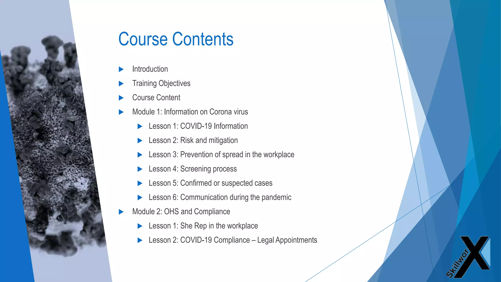 Covid 19 awareness training - managers v2 - intro | PPTX | Infectious ...