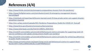 Covid 19 lessons learned | PDF