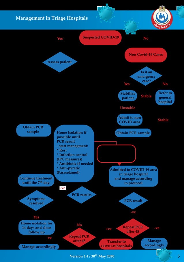 Covid 19 MOHP, EGYPT, protocol May 2020 | PDF