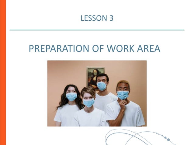 Nurse Onboard Training Lesson 3: Preparation of Work Area | PPT