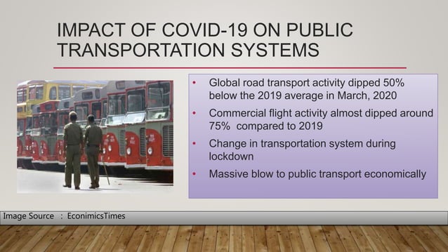 Covid 19 & public transportation system | PPT