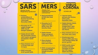 Covid 19, sars, mers | PPTX
