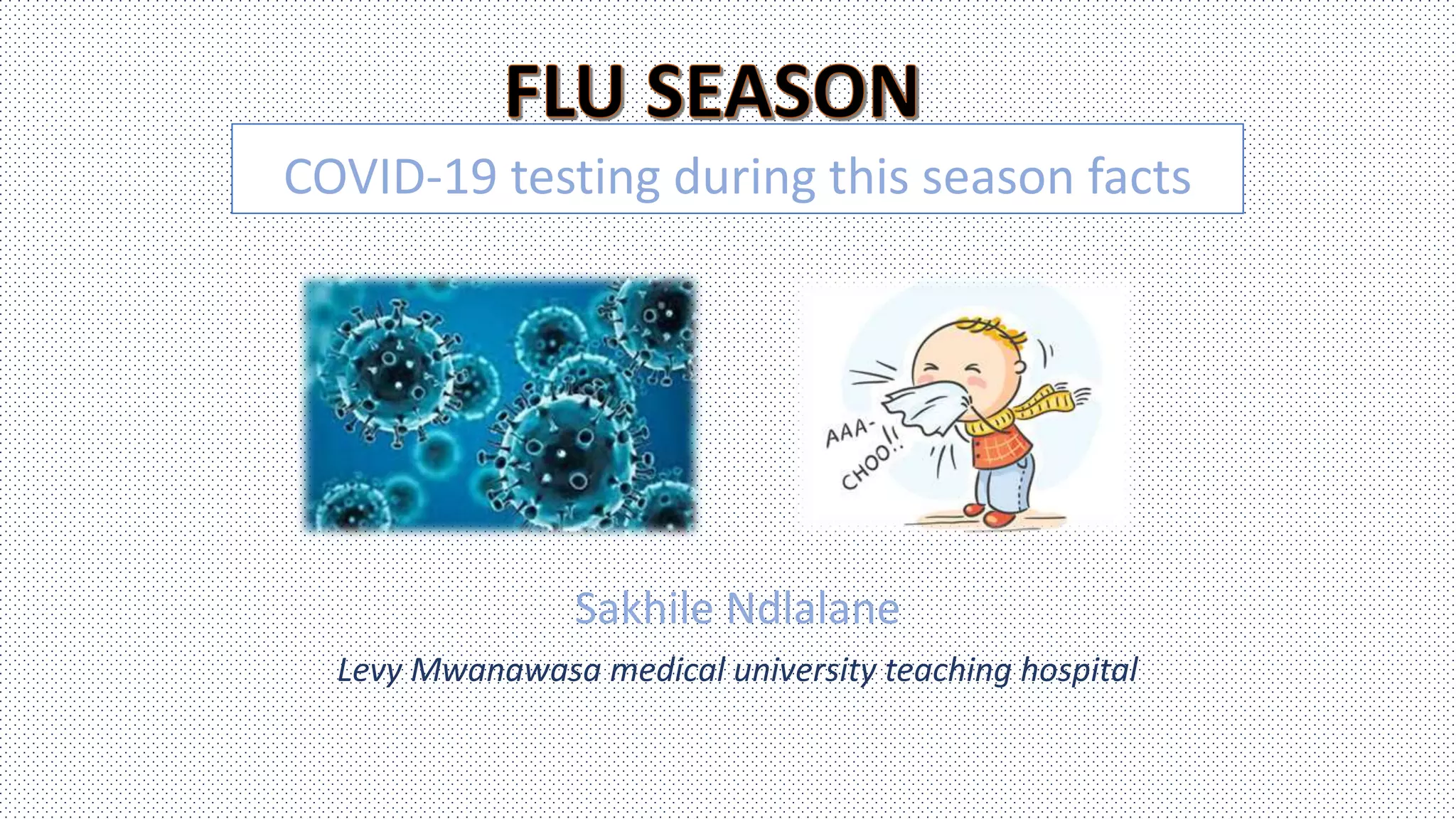 Flu Season tips | PPT