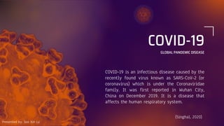 Covid 19, vaccine and it's development process - Group 1 | PPT