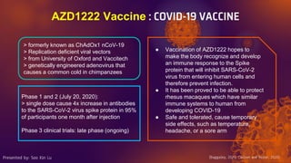 Covid 19, vaccine and it's development process - Group 1 | PPT