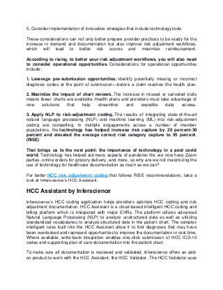 Covid-19 on HCC Risk Adjustment Coding – A Year Later | PDF