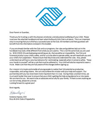 Handbook and Application BGC of APP | PDF