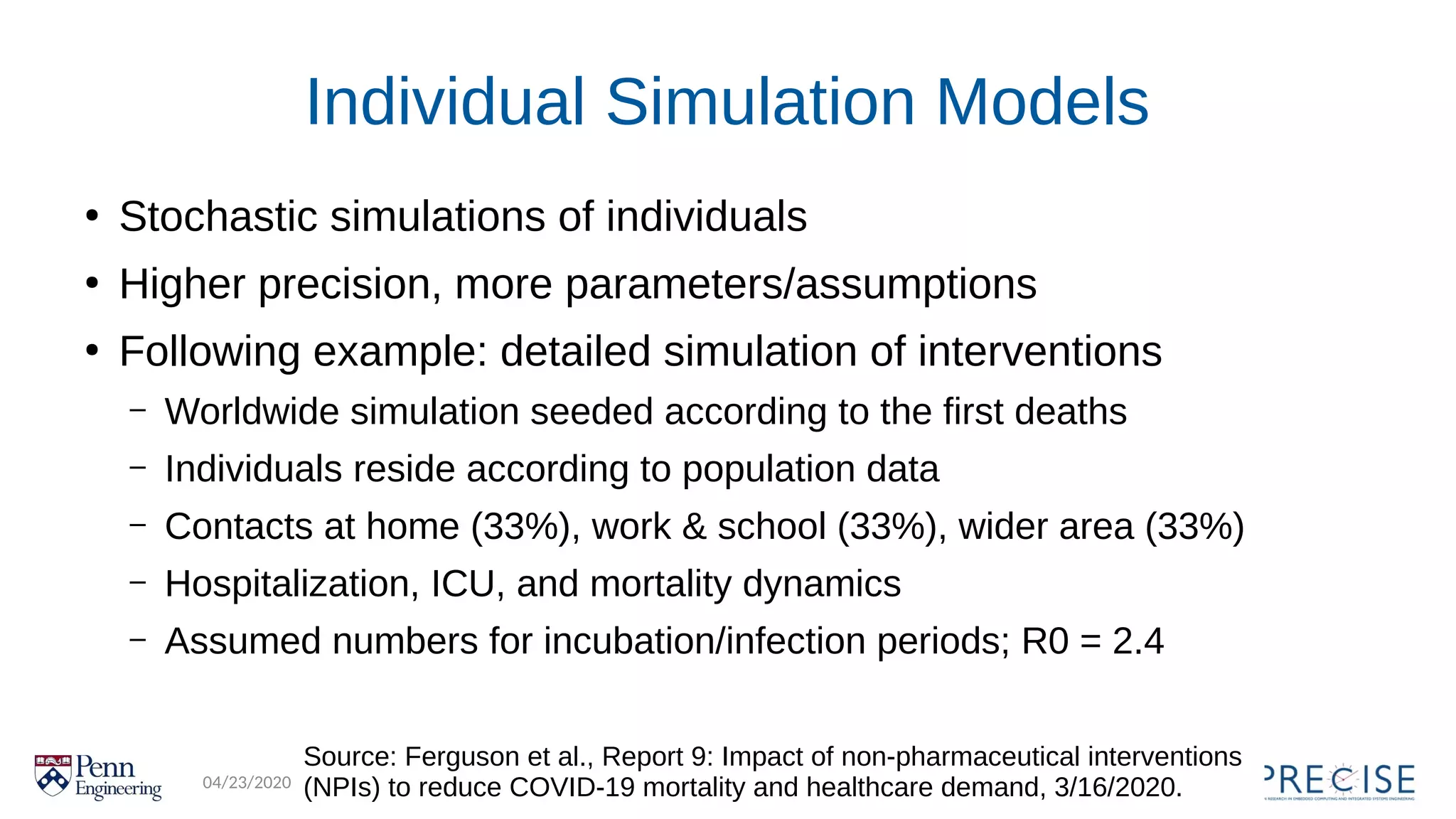 Overview of Epidemic Models for COVID-19 | PDF