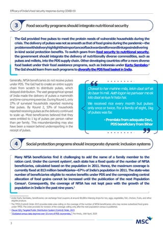 Efficacy of India’s Food Security Response During COVID-19 | PPTX ...