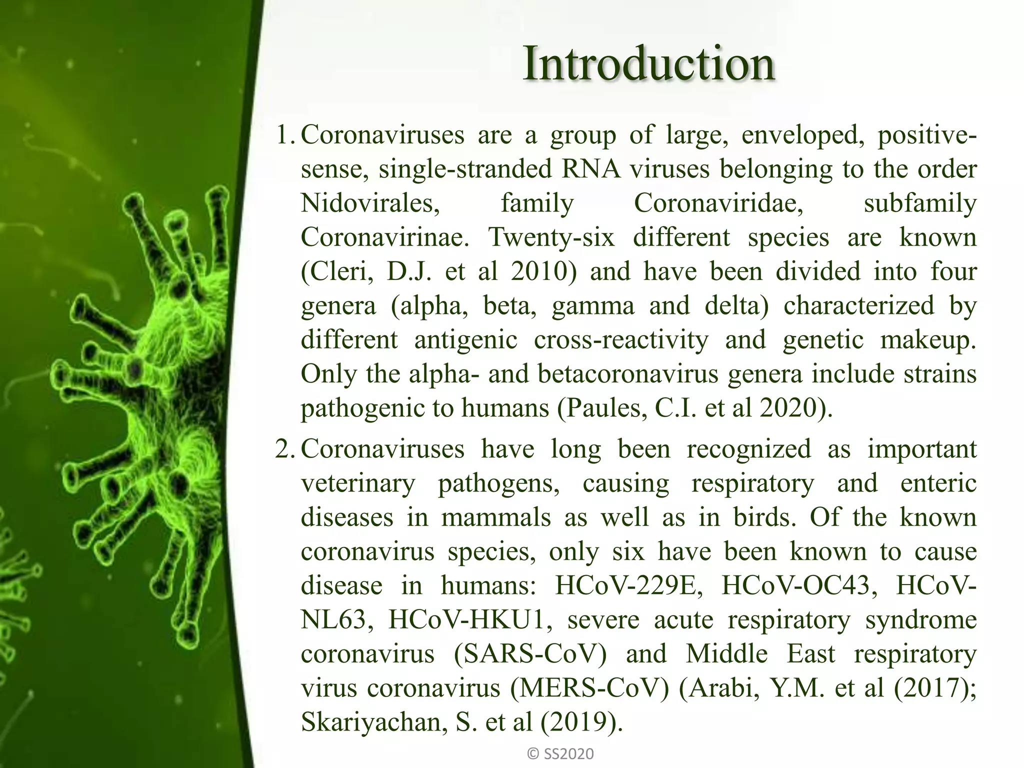 Coronavirus Disease (COVID- 19) | PPTX