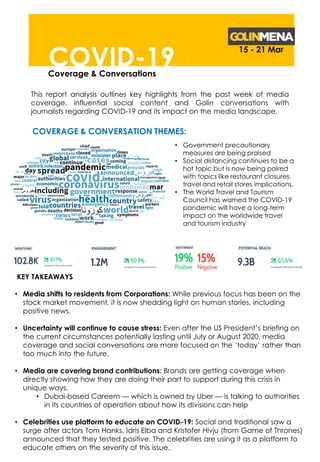 GCC Media Snapshot on COVID-19 | PDF