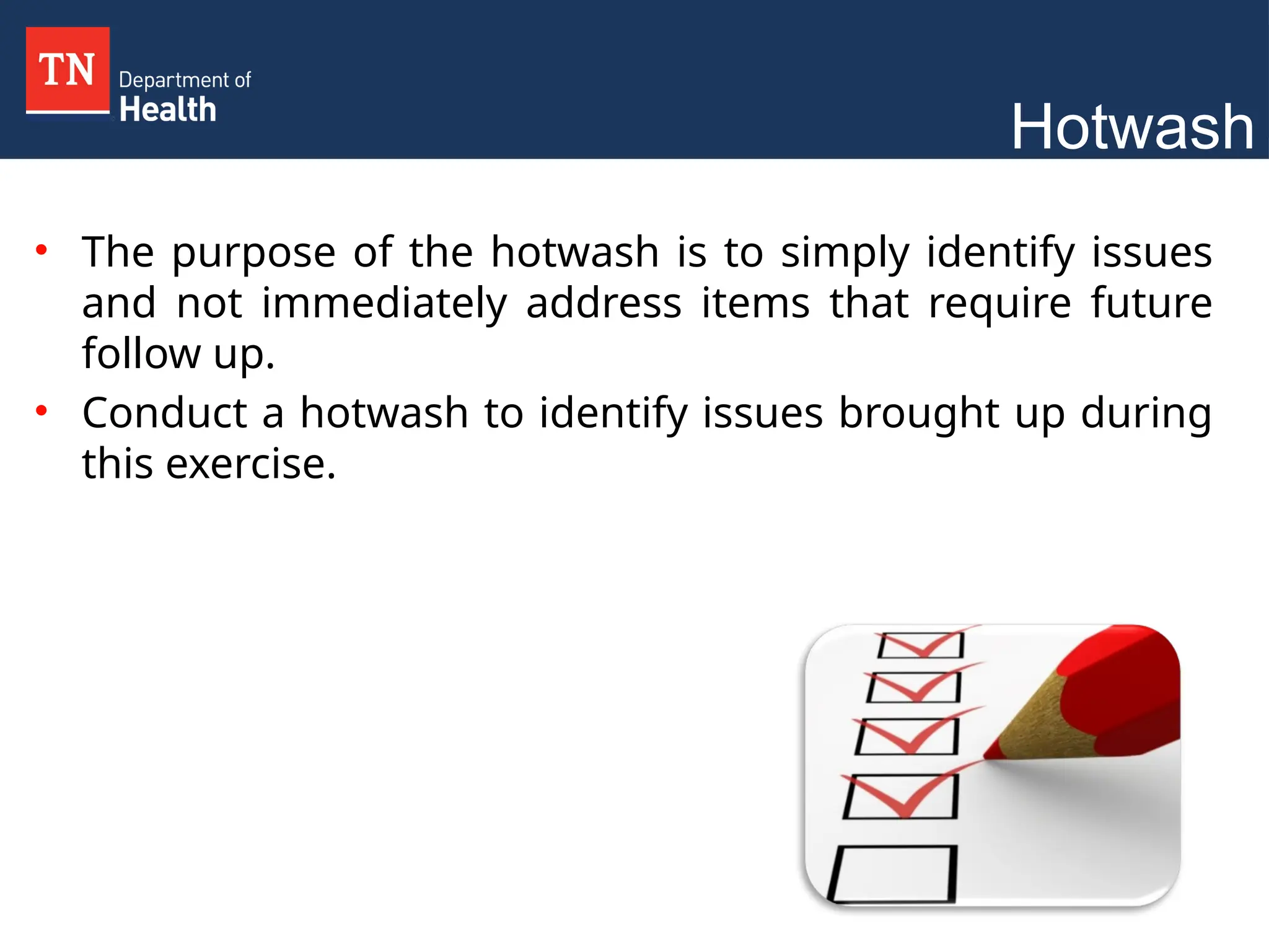 COVID19-Healthcare Preparedness TableTop Excercise | PPTX